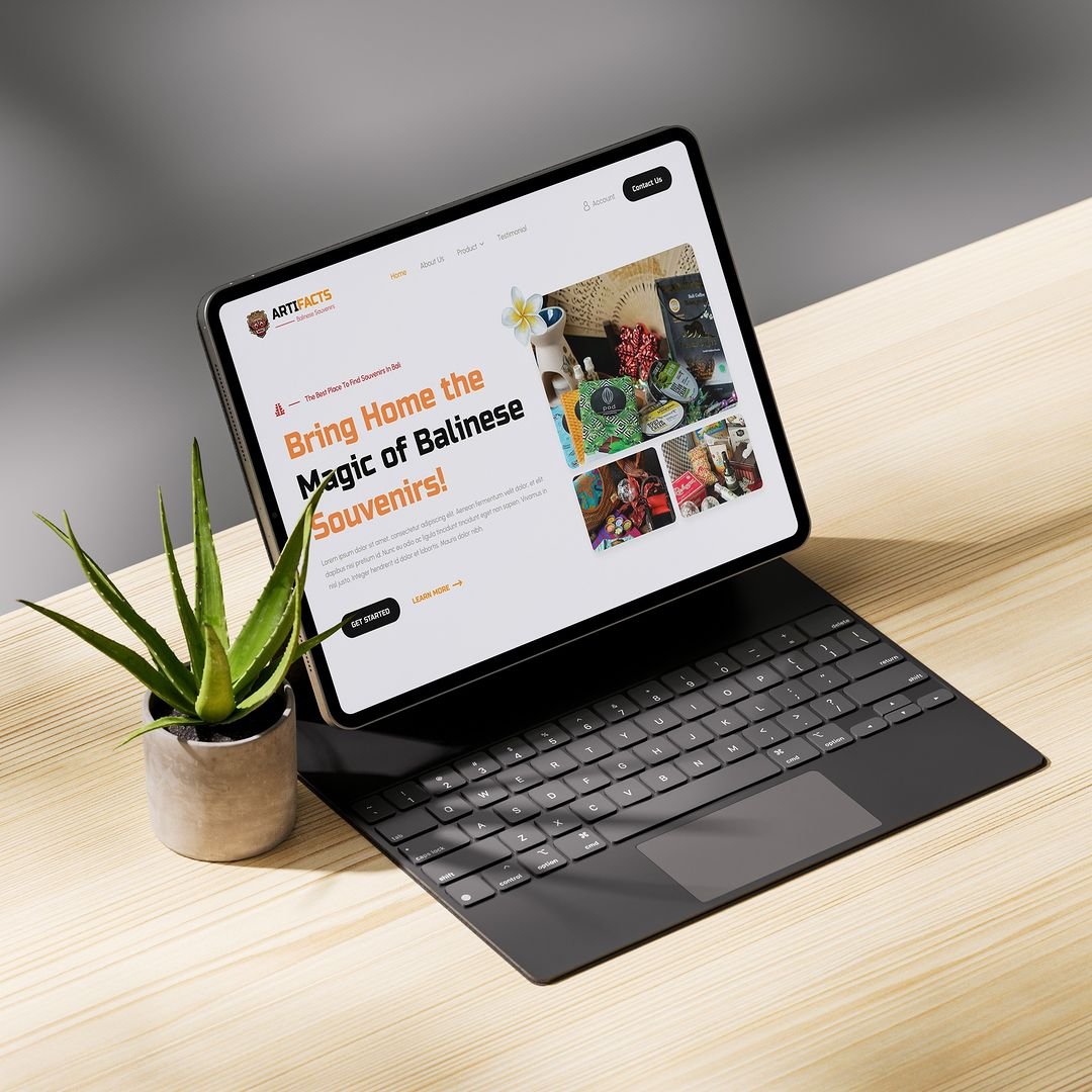 Portfolio Page | Homepage Atrem Project